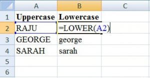 How to Change Text to Uppercase, Lowercase, Propercase in Excel - ExcelDataPro