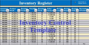 Download Inventory Management Excel Template - ExcelDataPro