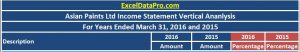 Download Income Statement Vertical Analysis Excel Template - ExcelDataPro