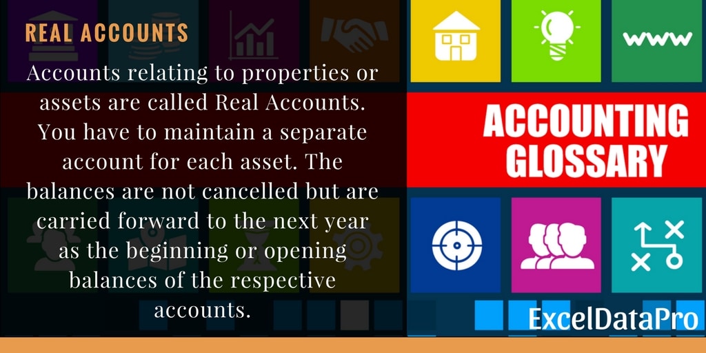 What Is Real Account ExcelDataPro