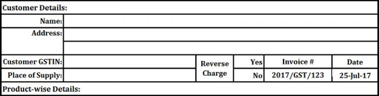 Download 10 GST Invoice Templates in Excel - ExcelDataPro