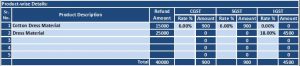 Download GST Refund Voucher Excel Template For Refunding Advance Under ...