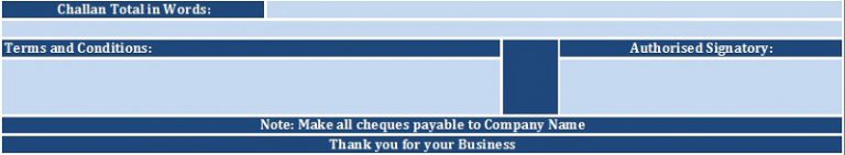 Download GST Delivery Challan Format in Excel For Transportation Of ...