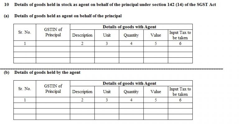 Download GST TRAN-1 Return Excel Template - ExcelDataPro