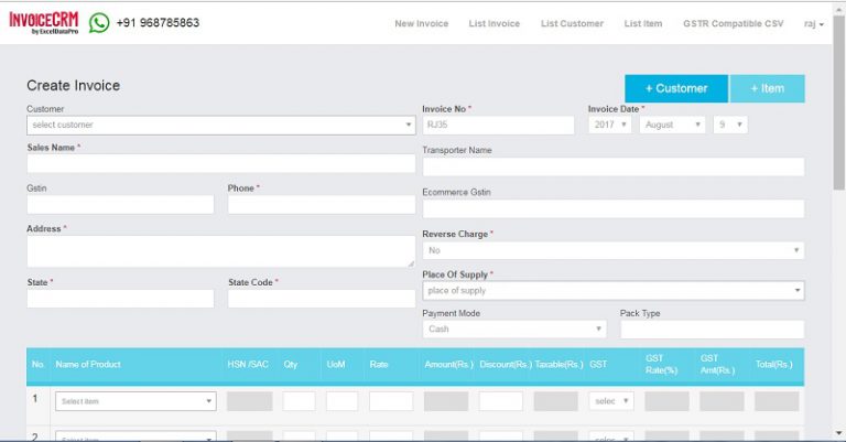 Simplified GST Invoicing and Effortless GSTR Filing - ExcelDataPro