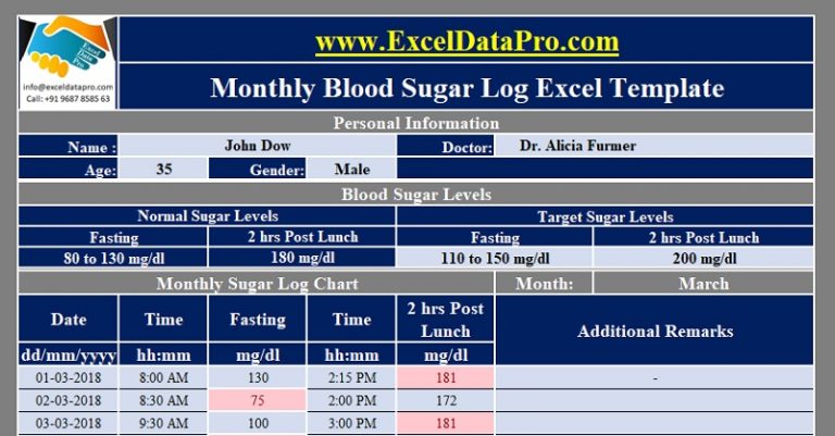 Download Free Health & Fitness Templates in Excel