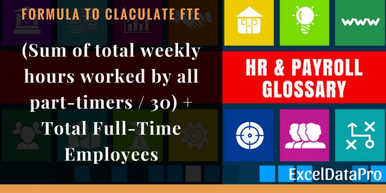 What is Full-Time Equivalent (FTE)? - ExcelDataPro