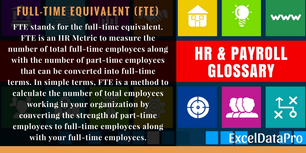 What Is Full Time Equivalent FTE ExcelDataPro