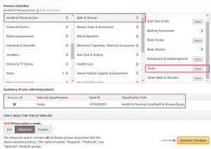 Amazon Template in Excel for Health & Personal Care - ExcelDataPro