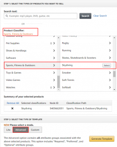 Amazon Template in Excel For Sports, Fitness & Outdoors - ExcelDataPro
