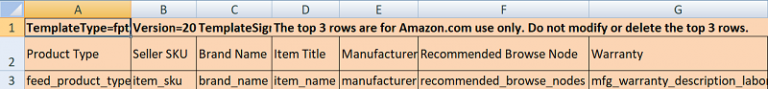 Amazon Template in Excel For Mobiles & Accessories - ExcelDataPro