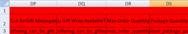 Amazon Template in Excel for Office Products - ExcelDataPro