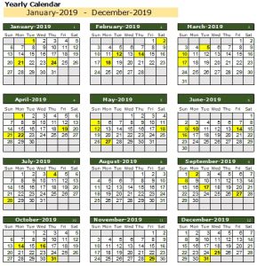 Download 100 Years Excel Calendar Template - ExcelDataPro