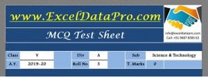 Download Multiple Choice Questions - MCQ Test Sheet Excel Template ...