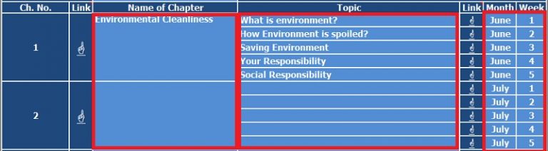 Download Syllabus And Lesson Planner Excel Template - ExcelDataPro