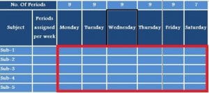 Download Academic Period Allotment System Excel Template - ExcelDataPro