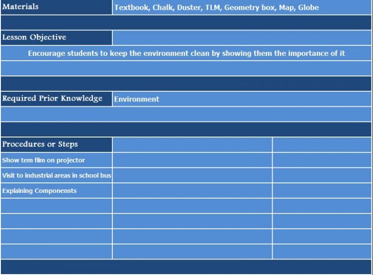 Download Syllabus And Lesson Planner Excel Template - ExcelDataPro