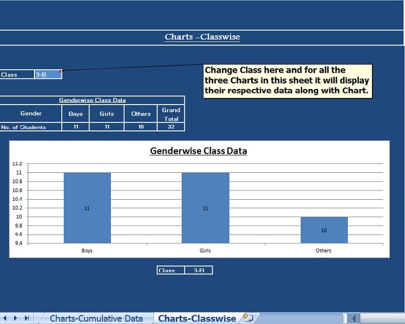Download School Statistical Register Excel Template - ExcelDataPro