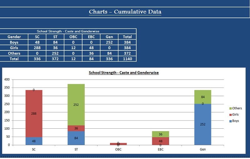 Download School Statistical Register Excel Template - ExcelDataPro