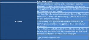 Download Job Rejection Letter Excel Template - ExcelDataPro