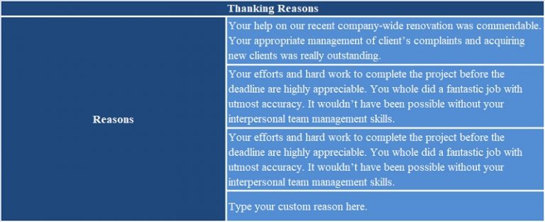Download Employee Thank You Letter Excel Template - ExcelDataPro