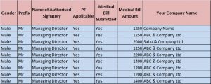Download Salary Sheet Excel Template - ExcelDataPro